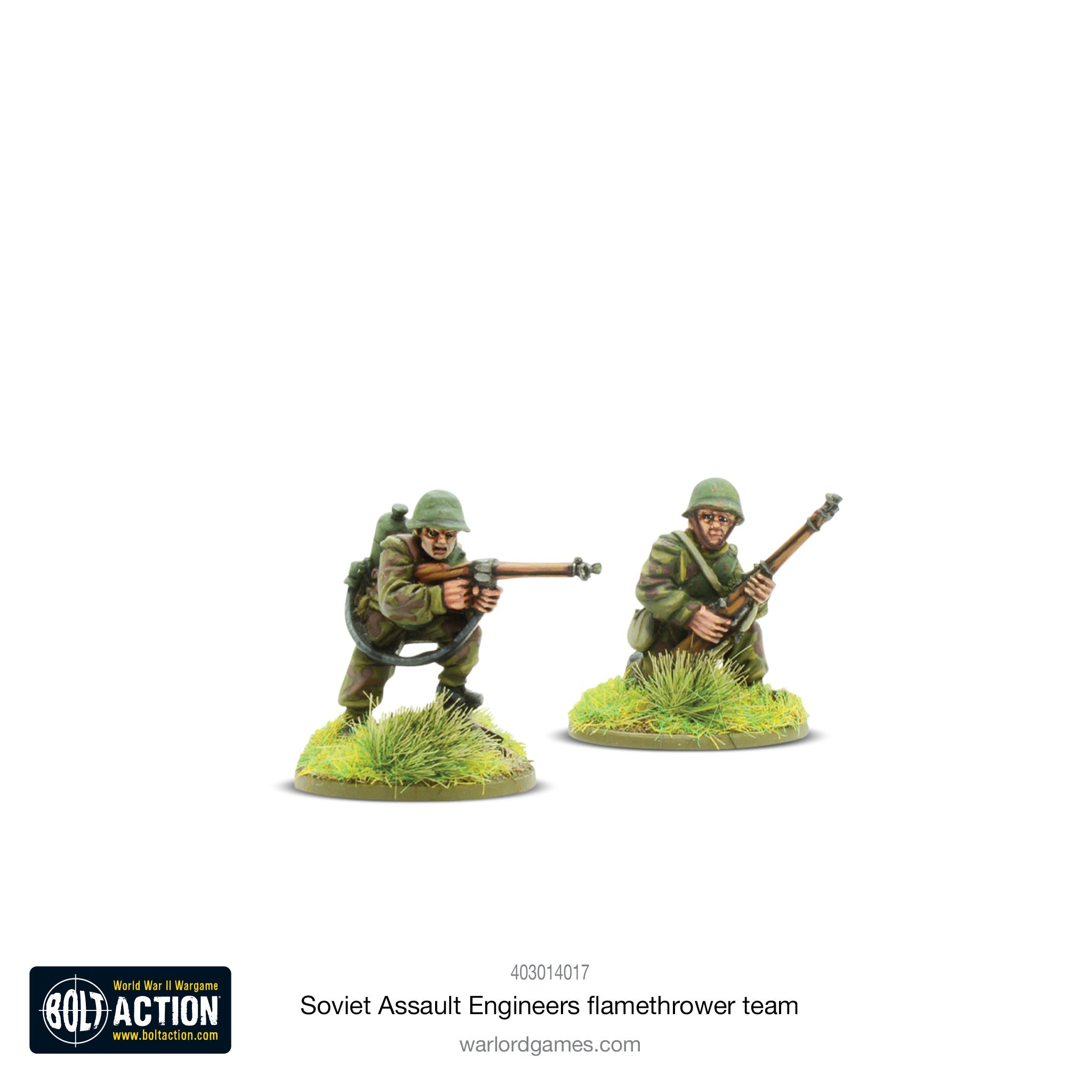 Soviet Assault Engineers flamethrower team | Rosti’s Gambit